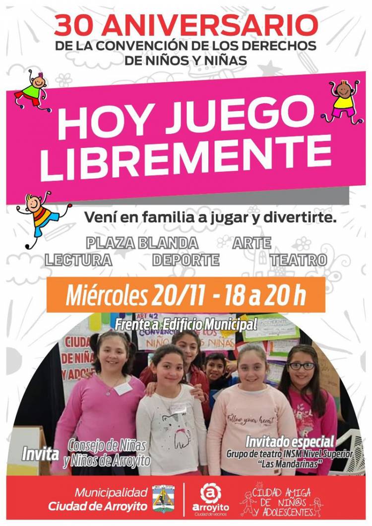Celebración Día de los Derechos del Niño - arroyitoyelmundo